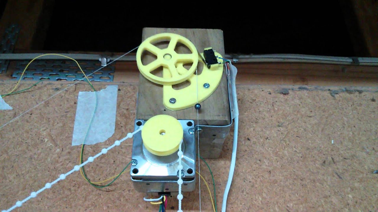 LinuxCNC Bipod Plotter - Home Switch Detail - YouTube