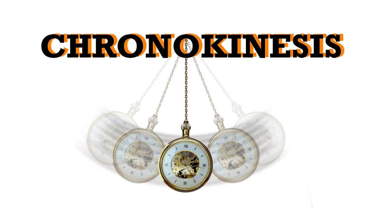 Chronokinesis, la kinesis de manipular el tiempo - YouTube