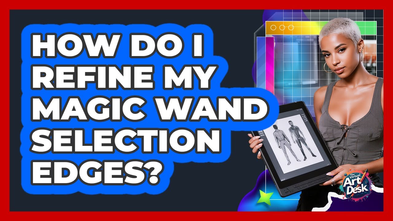 How Do I Refine My Magic Wand Selection Edges? - YouTube