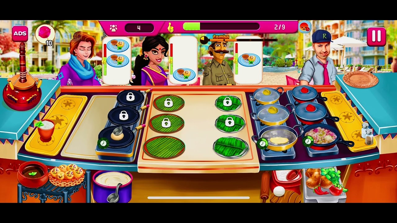 Nasreen cooking 🧑‍🍳 #cartoon level 4 - YouTube