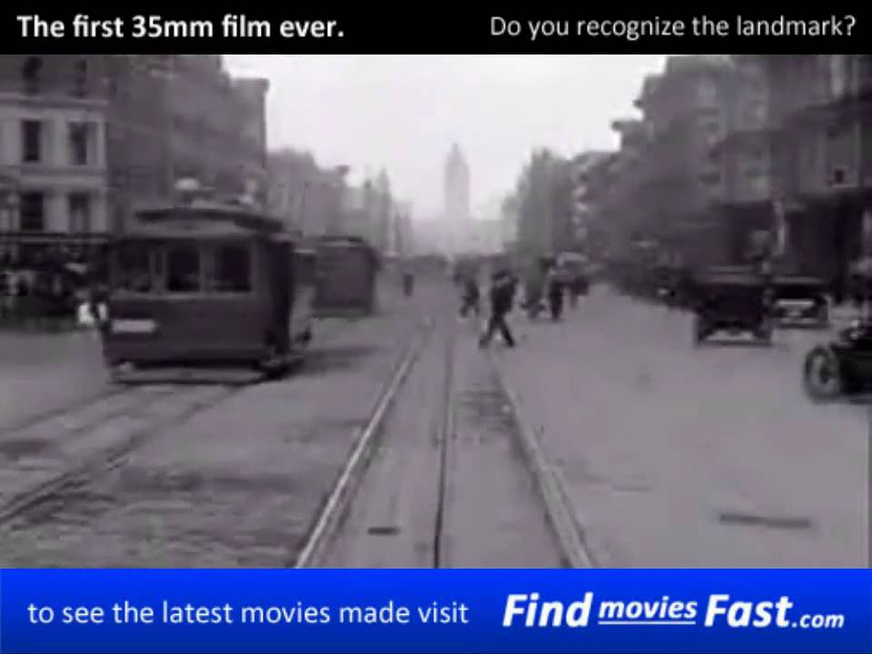 The first 35mm film ever - YouTube