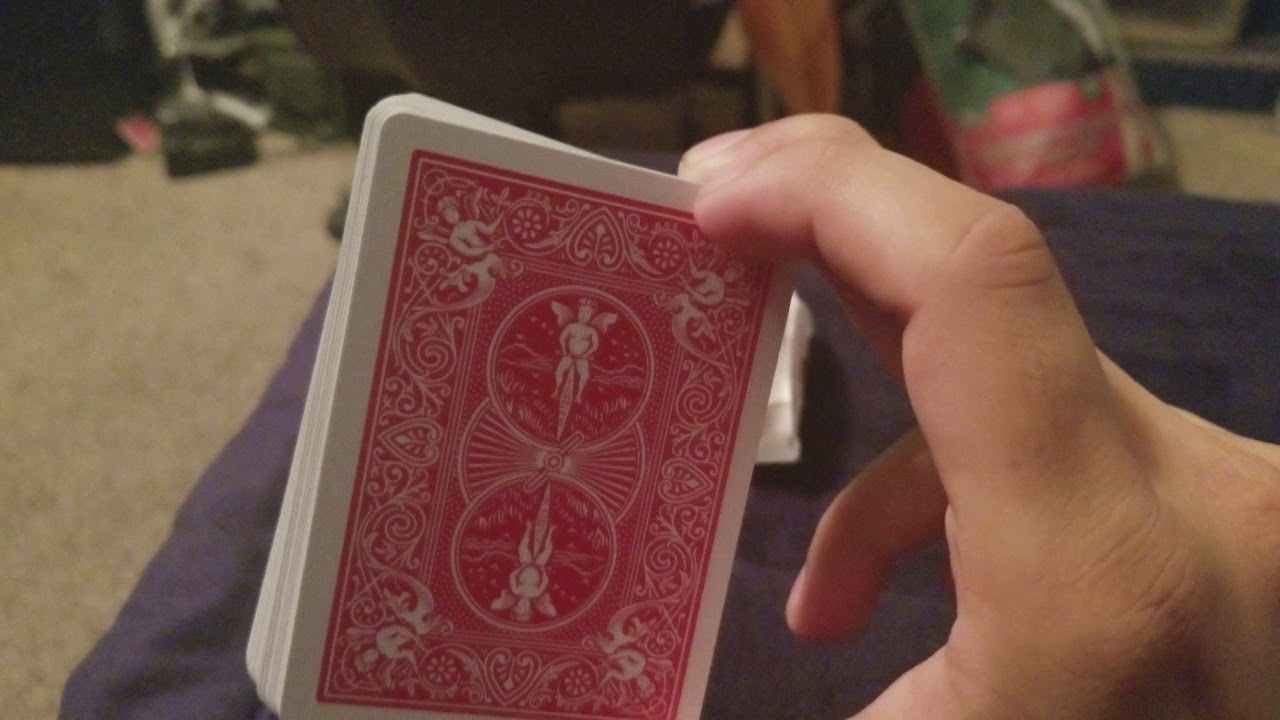 How to flick cards - YouTube