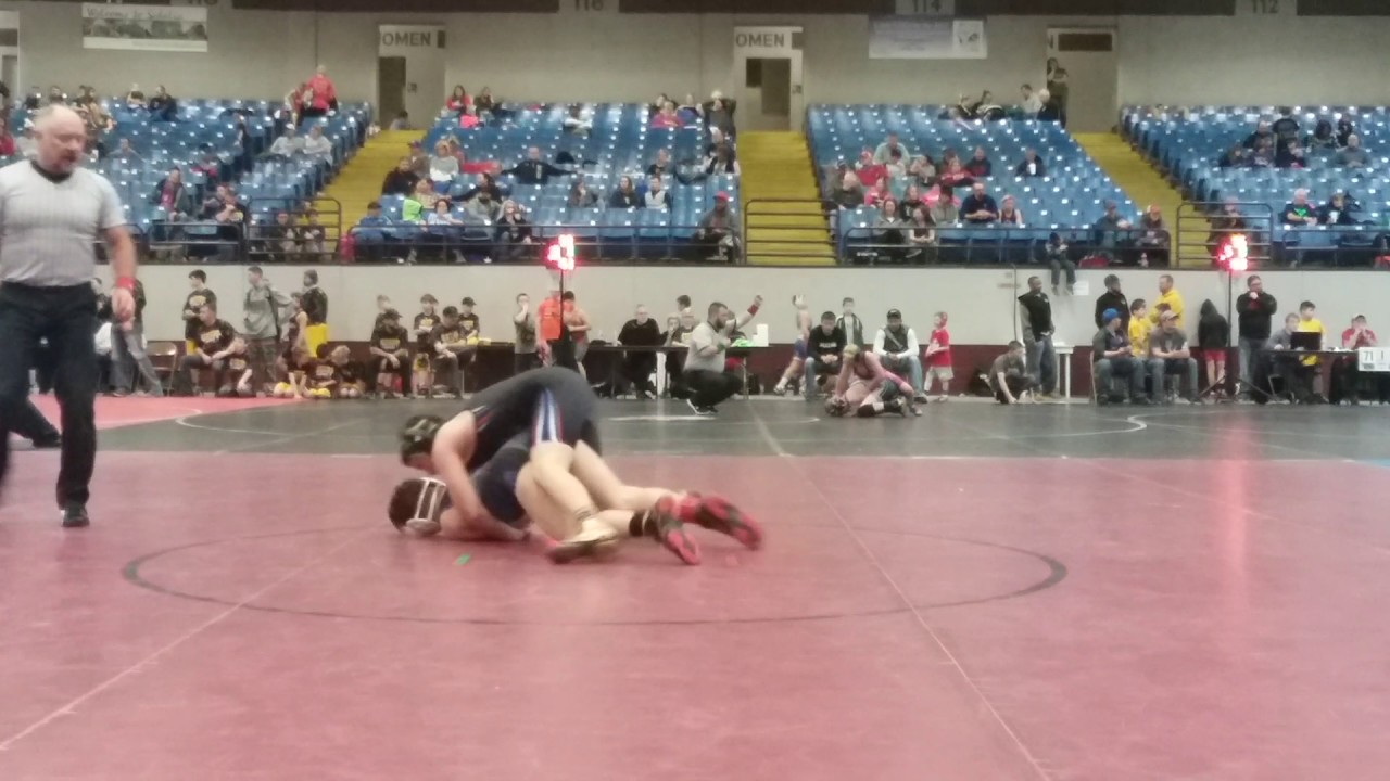 Hunter District Duals Match 2 - YouTube