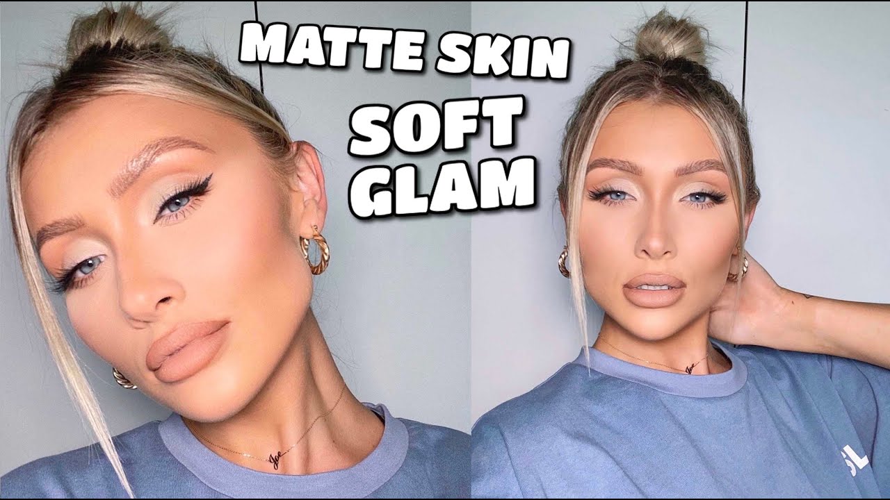 MY GO TO SOFT GLAM | MATTE SKIN - YouTube