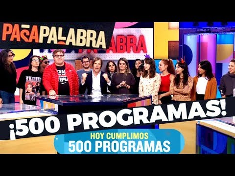 Pasapalabra - Programa 13/06/19 - ¡Pasapalabra cumplió 500 programas! - YouTube