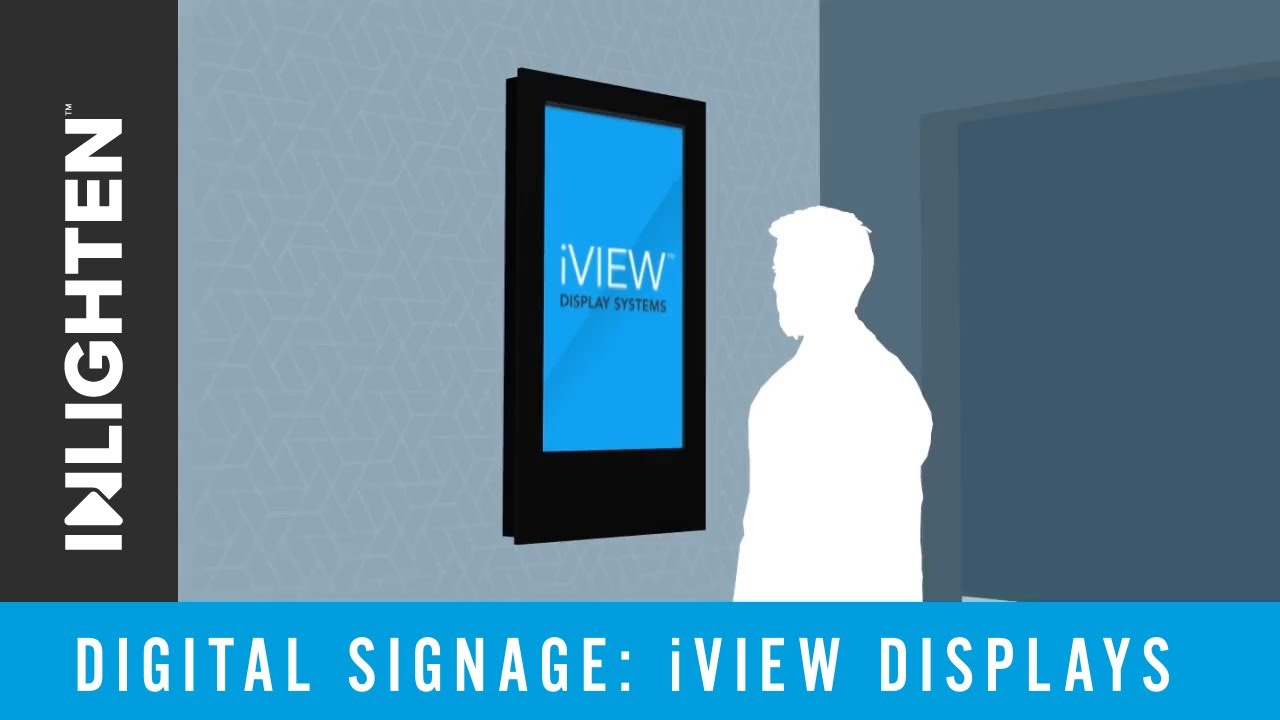 Digital Signage by inLighten - iView Display Systems - YouTube