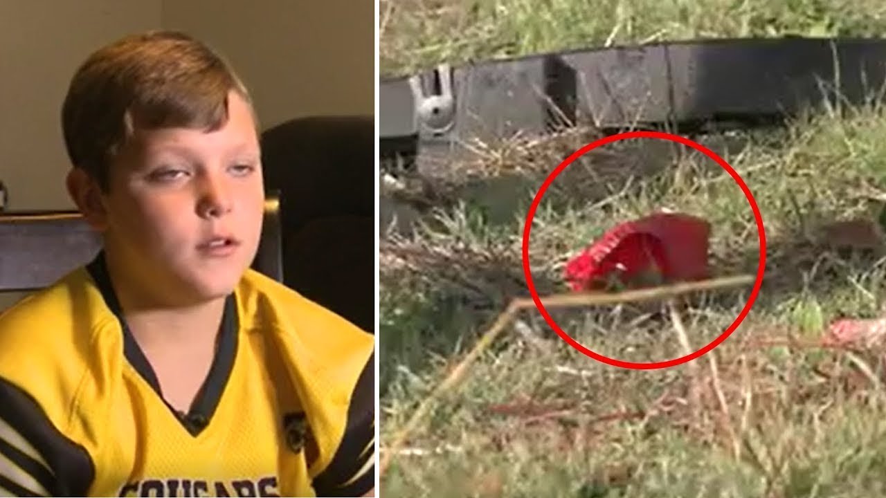 Kid Spots A Weird Shadow And A Shiny Object Outside, His Mother Calls ...