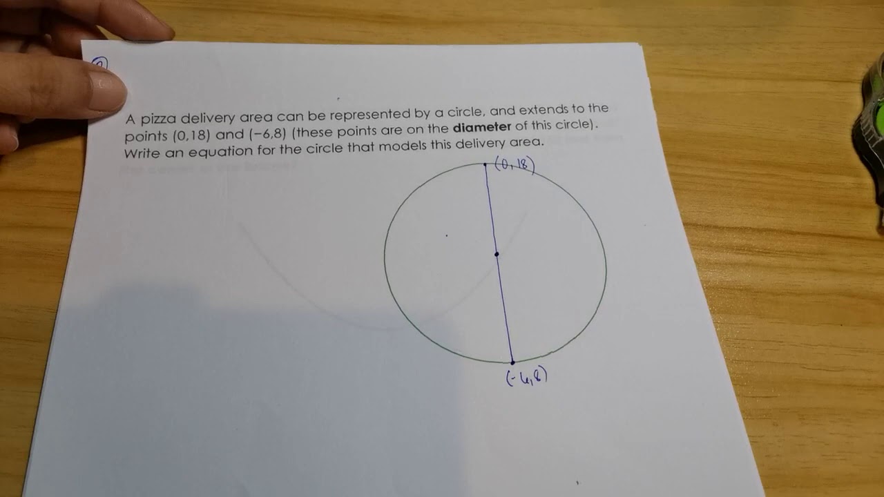 Solving Real Life Problems Involving Conic Sections Part 1 Youtube