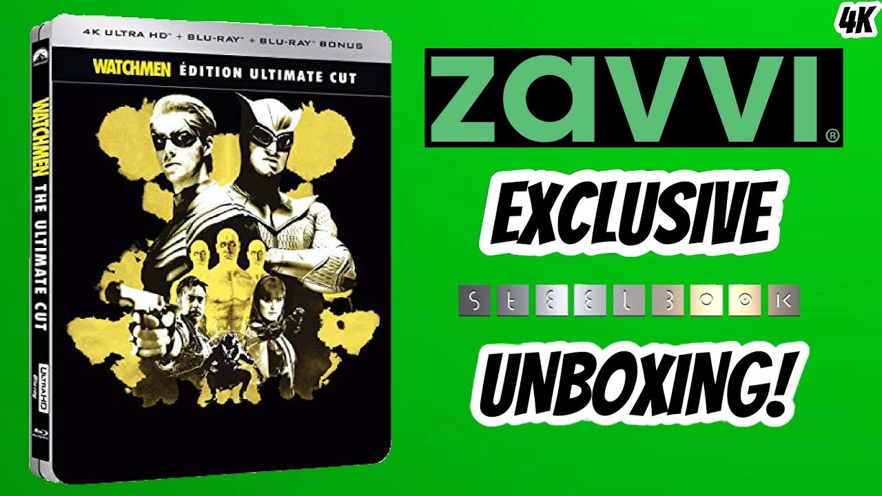 WATCHMEN ULTIMATE EDITION 4K (Steelbook) Unboxing and Review With ...