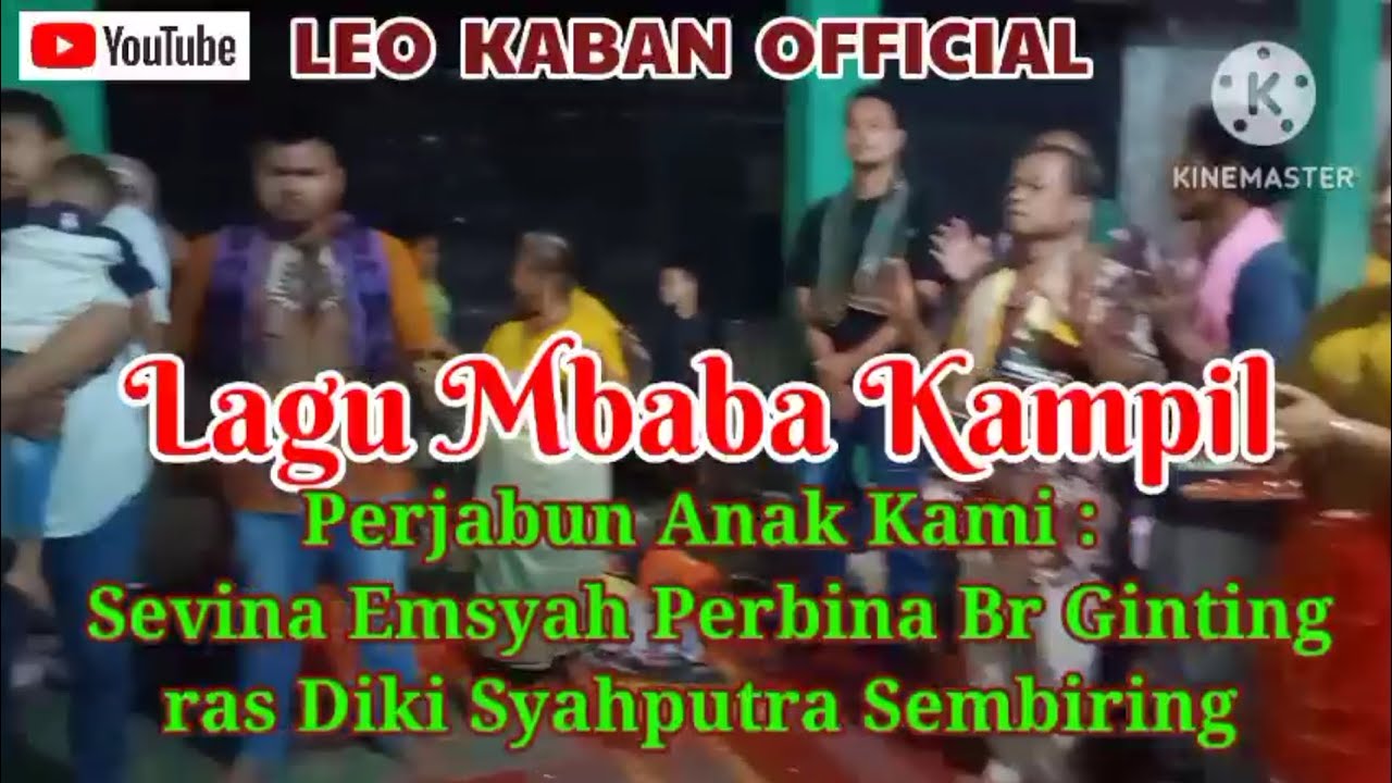 Lagu MBABA KAMPIL Perjabun Sevina Br Ginting/Diki Sembiring, Simp ...