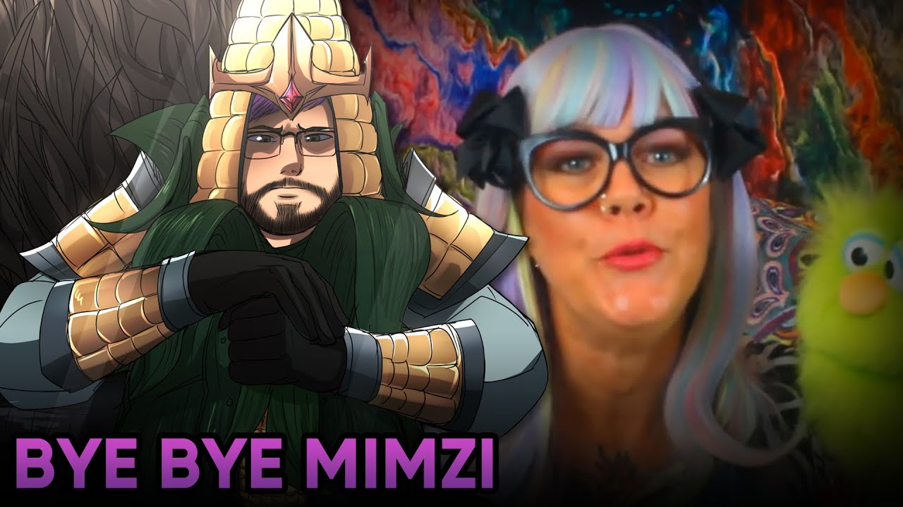 Mimzi has a new Straw-puppet - YouTube