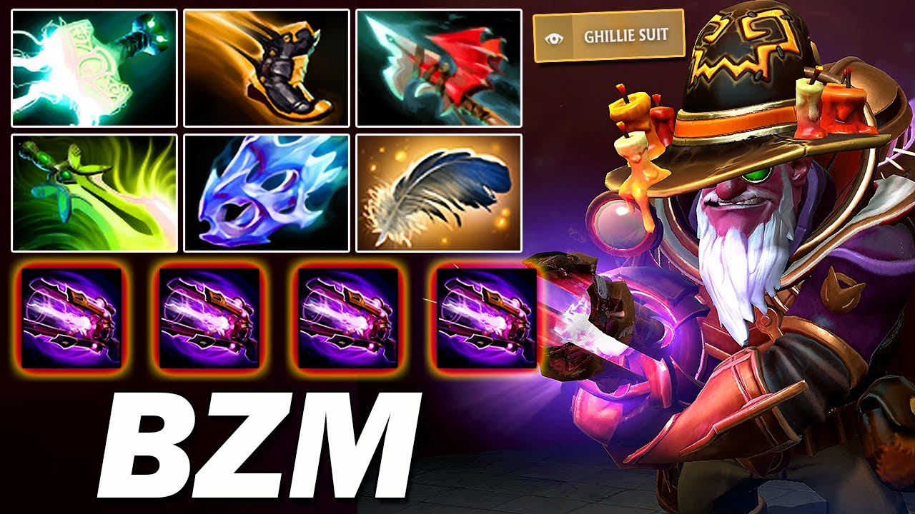 BZM - Sniper Attack Speed Build | Dota 2 Pro Gameplay - YouTube