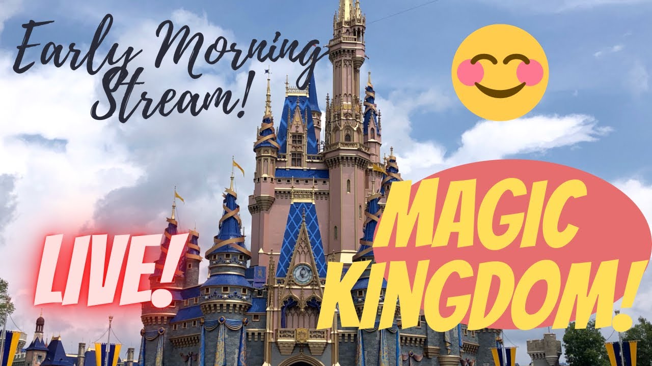 🔴LIVE: Magic Kingdom | Disney World Live Stream | 8/29/2021 - YouTube