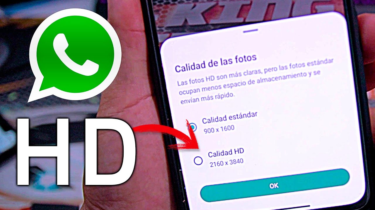 ¡WhatsApp en HD! Descubre la Nueva Función - YouTube