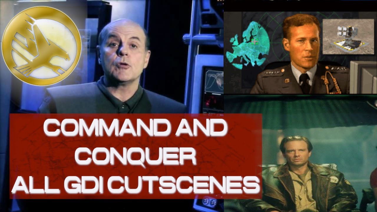 Command & Conquer GDI all Cutscenes Tiberian Dawn Tiberian Sun Tiberium ...