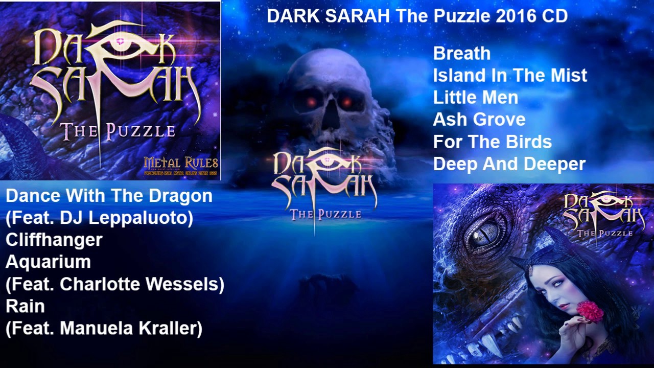 DARK SARAH The Puzzle 2016 Full Album by Becker - YouTube