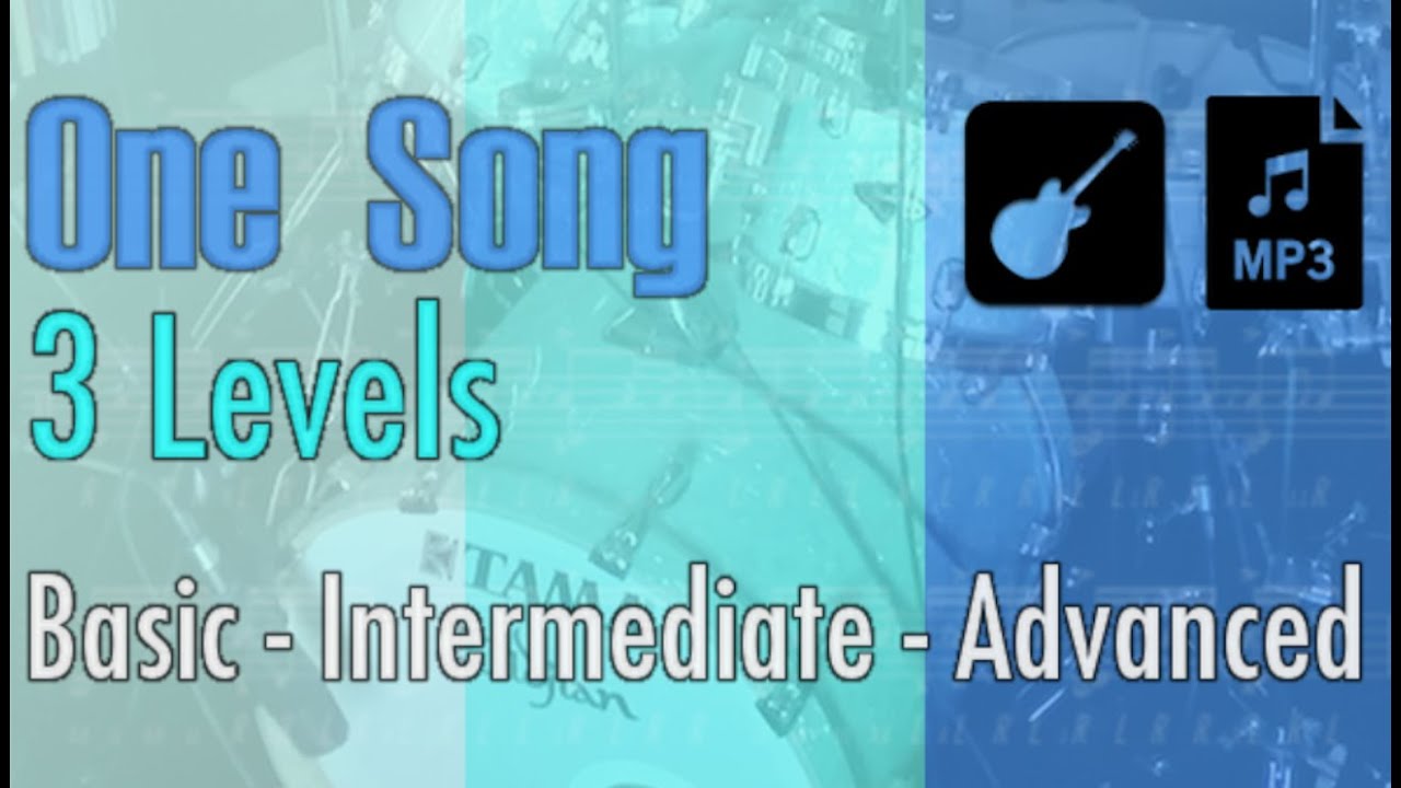 One Song - 3 Levels - Learn How To Create Your Own Drum Parts - Free ...