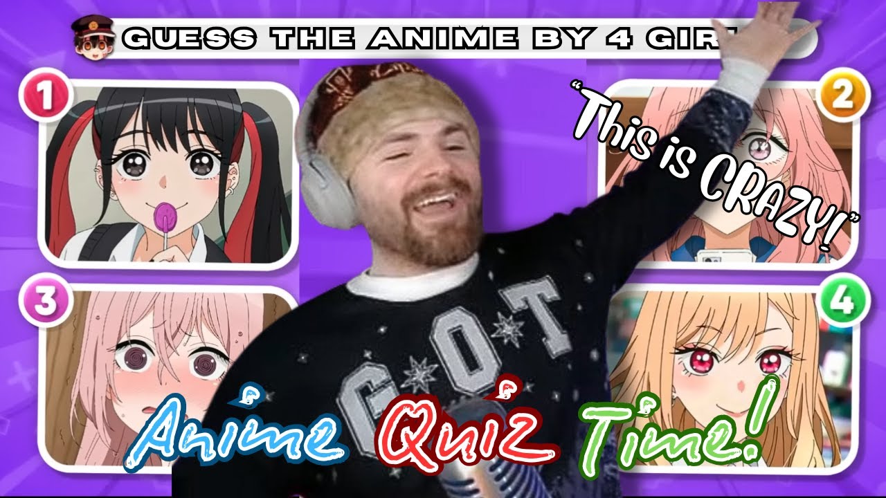 G.O.T Games REACTS to GUESS THE ANIME BY 4 GIRLS | Anime Quiz w/ Chat ...