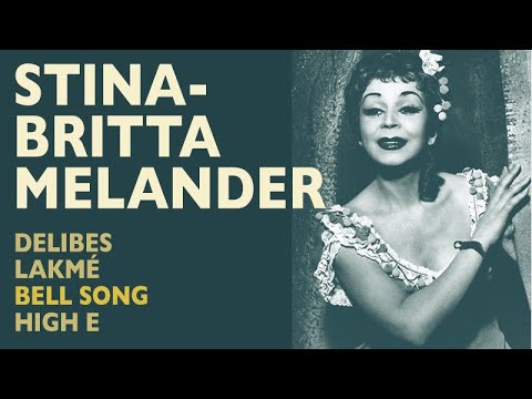 Stina-Britta Melander delivers a vibrant, ringing Bell Song - YouTube