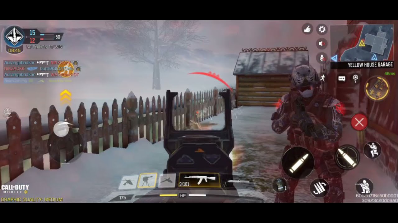 NukeTown Russia 5V5 TDM Frontline || Cod mobile -MP Gameplay - YouTube