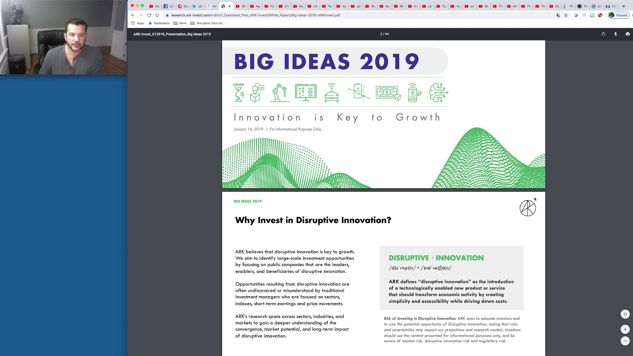 Disruptive Tech Innovation Episode 1 - YouTube