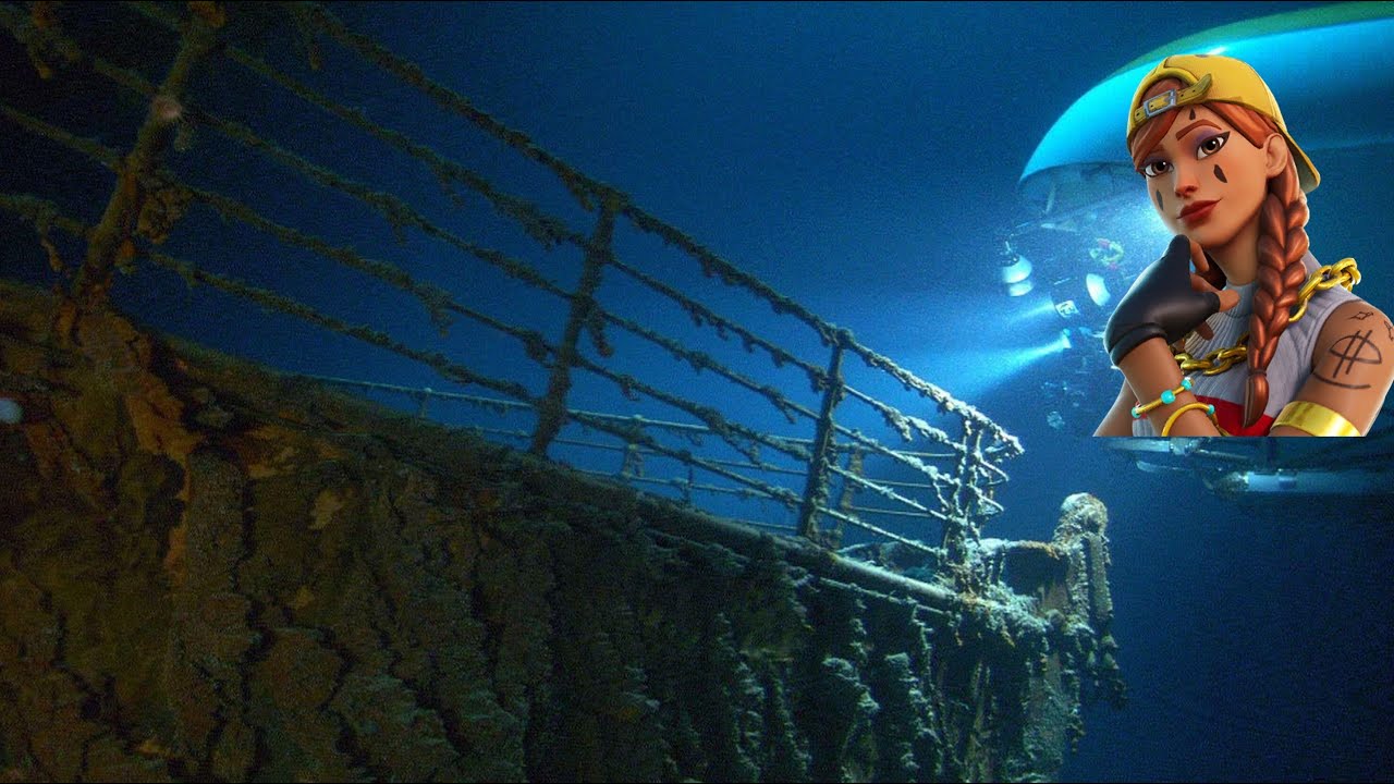 Finding the TITANIC with my TITAN submarine on Fortnite - YouTube