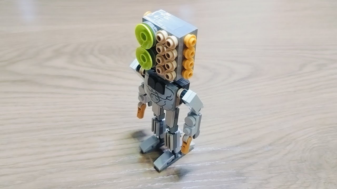 Cách Làm Robot Transformer | Robot Skibidi Titan Speaker man bằng Lego ...