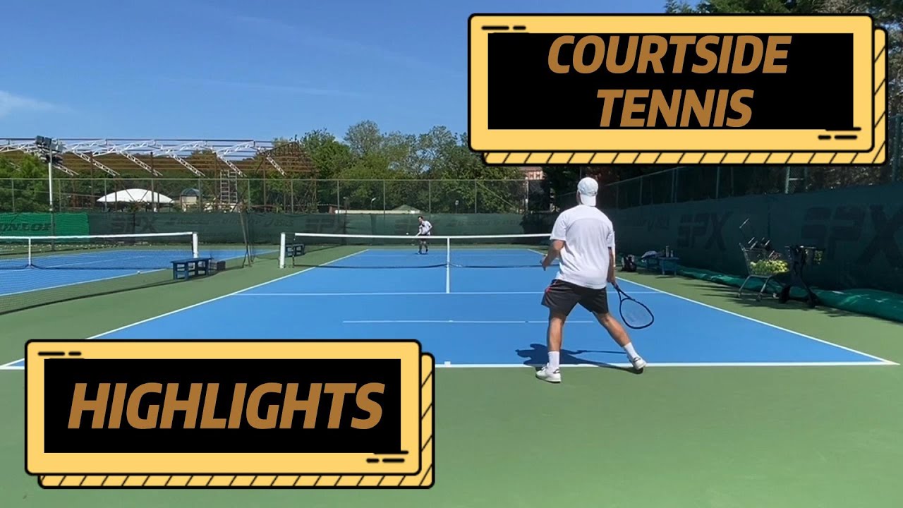 Courtside Tennis Highlights #8 - YouTube
