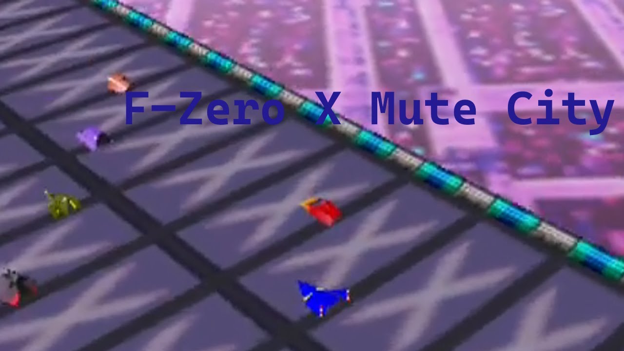 F Zero X - Mute City 1 - YouTube