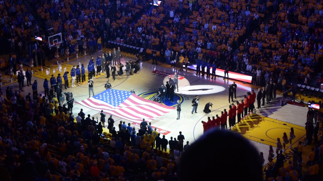 2018-05-20 Brian McKnight - GSW Warriors vs Rockets - Opening - YouTube