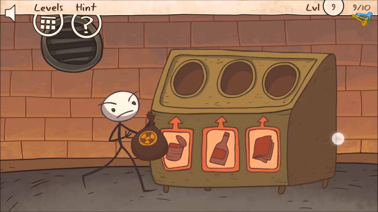Troll Face Quest Unlucky Level 9 - Walkthrough - YouTube