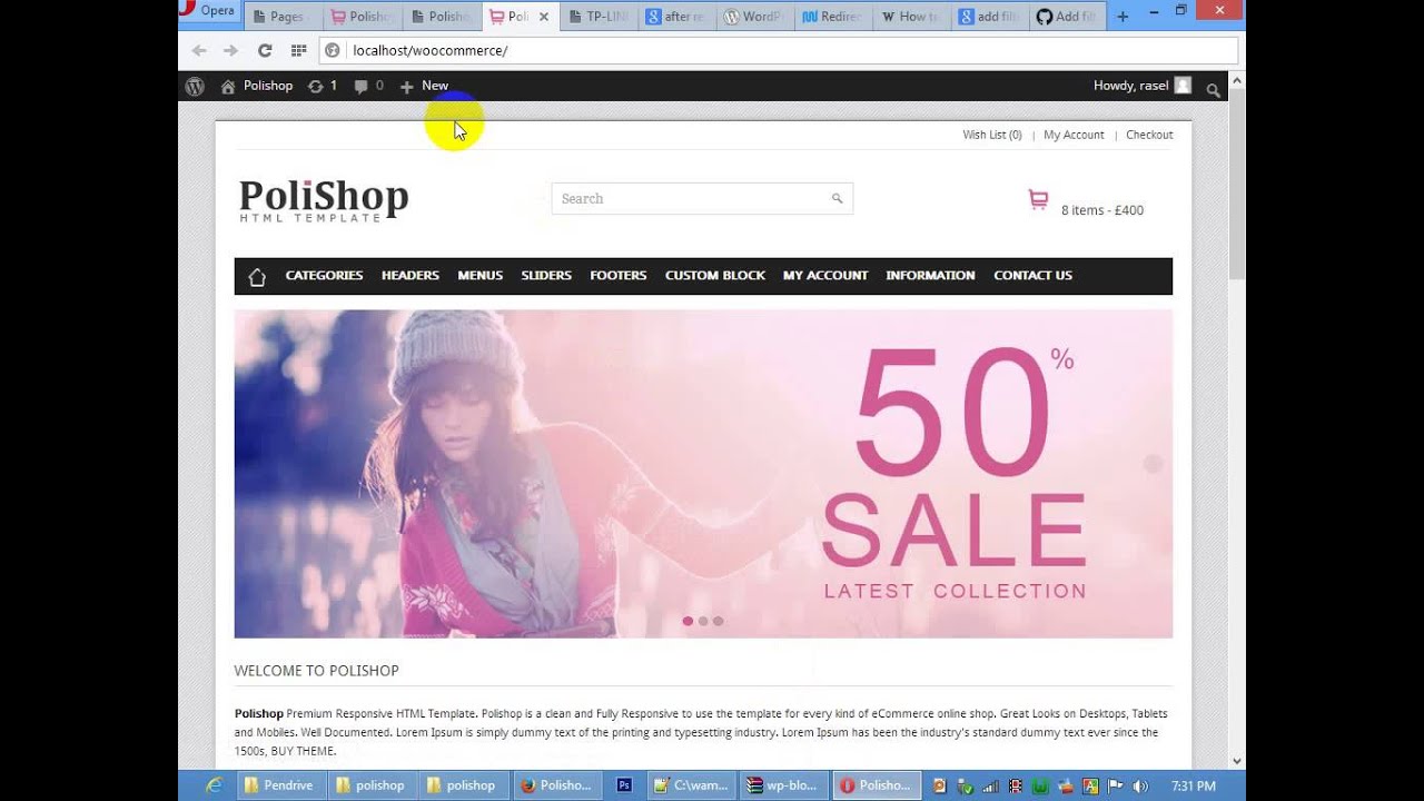 WooCommerce Theme Development | Class # 3 | RRF Live Class - YouTube