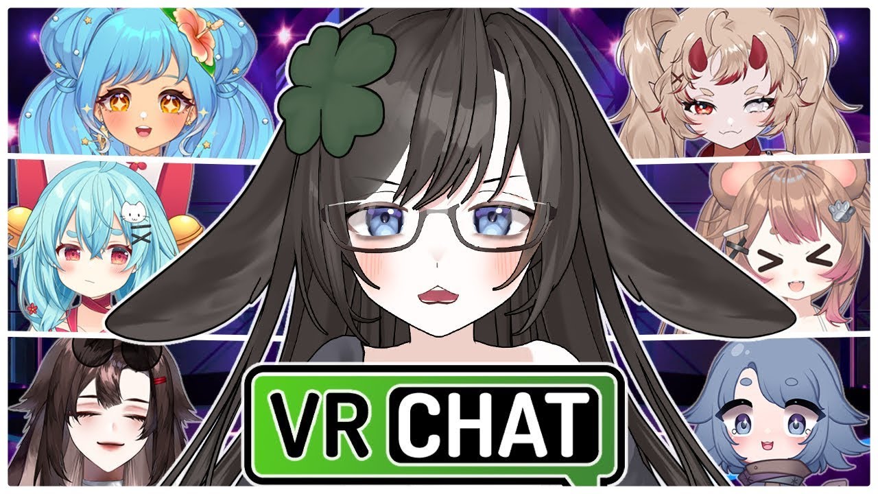 3D VRCHAT COLLAB! | Acting contest with cute girls - YouTube
