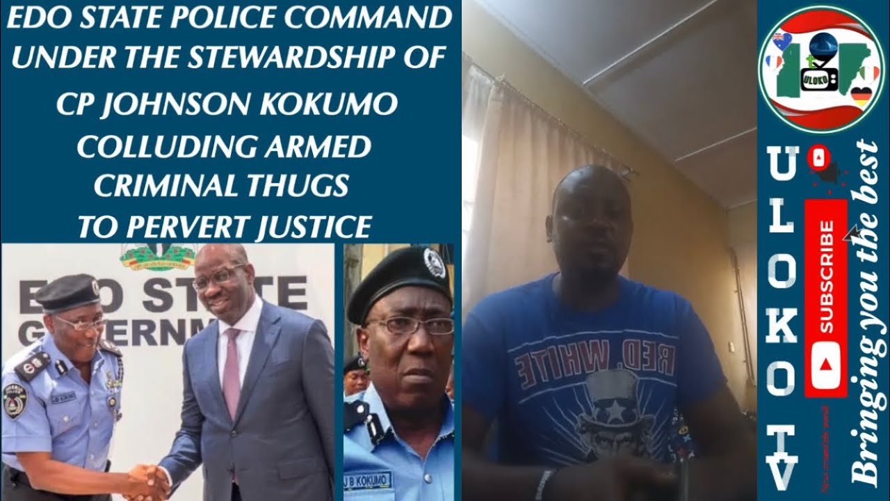 Edo State Police Command, Colluding Armed Criminals Thugs To Pervert ...