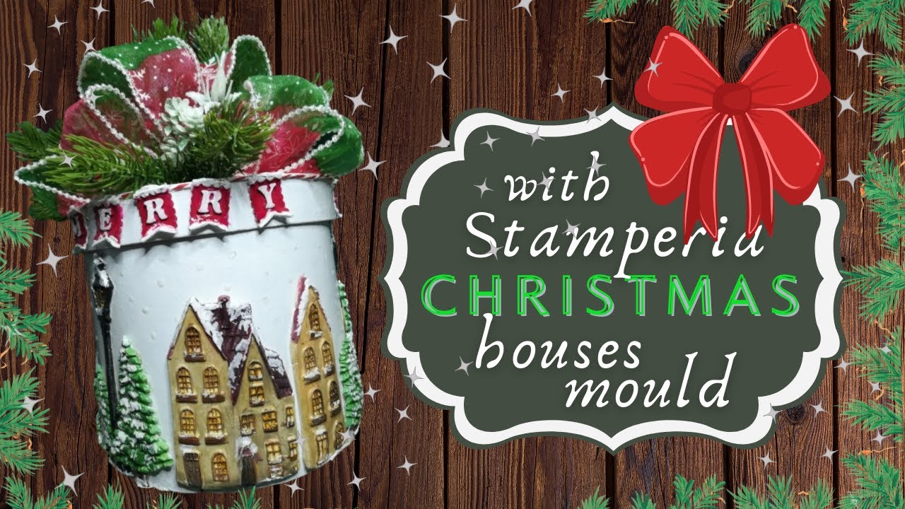 DIY paper box decoration for Christmas - YouTube