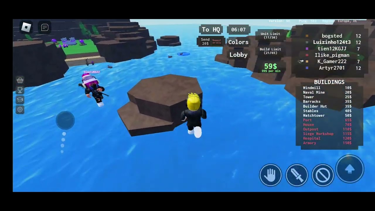 jogando Roblox tutorial como jogar RTS MEDIEVAL - YouTube