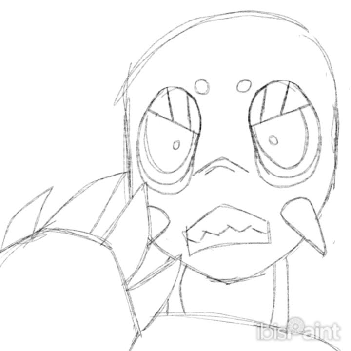 Part 1! Of drawing prototype from Regretevator!! :3 #art #drawing # ...