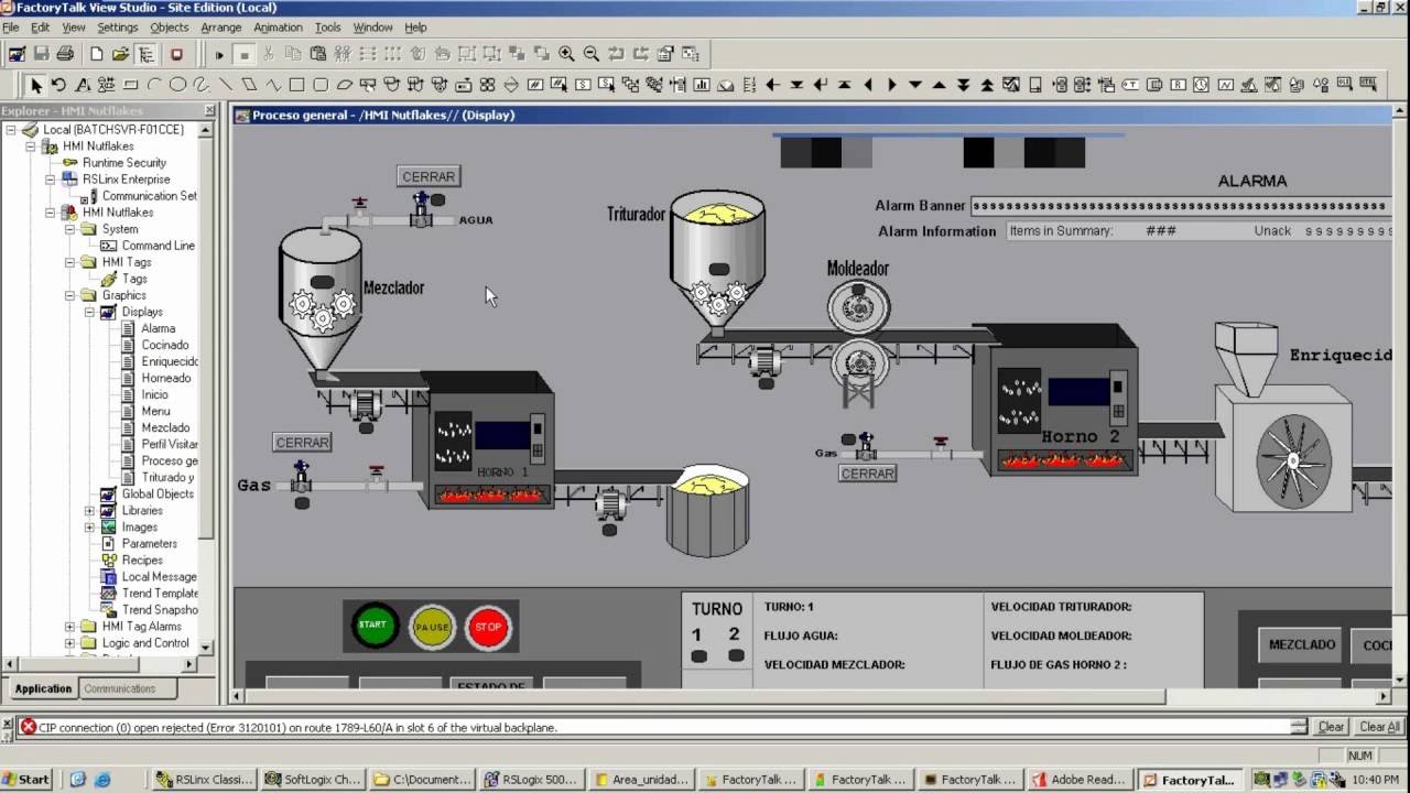 Importación de tags en RSlogix 5000 y Factory Talk view studio - YouTube