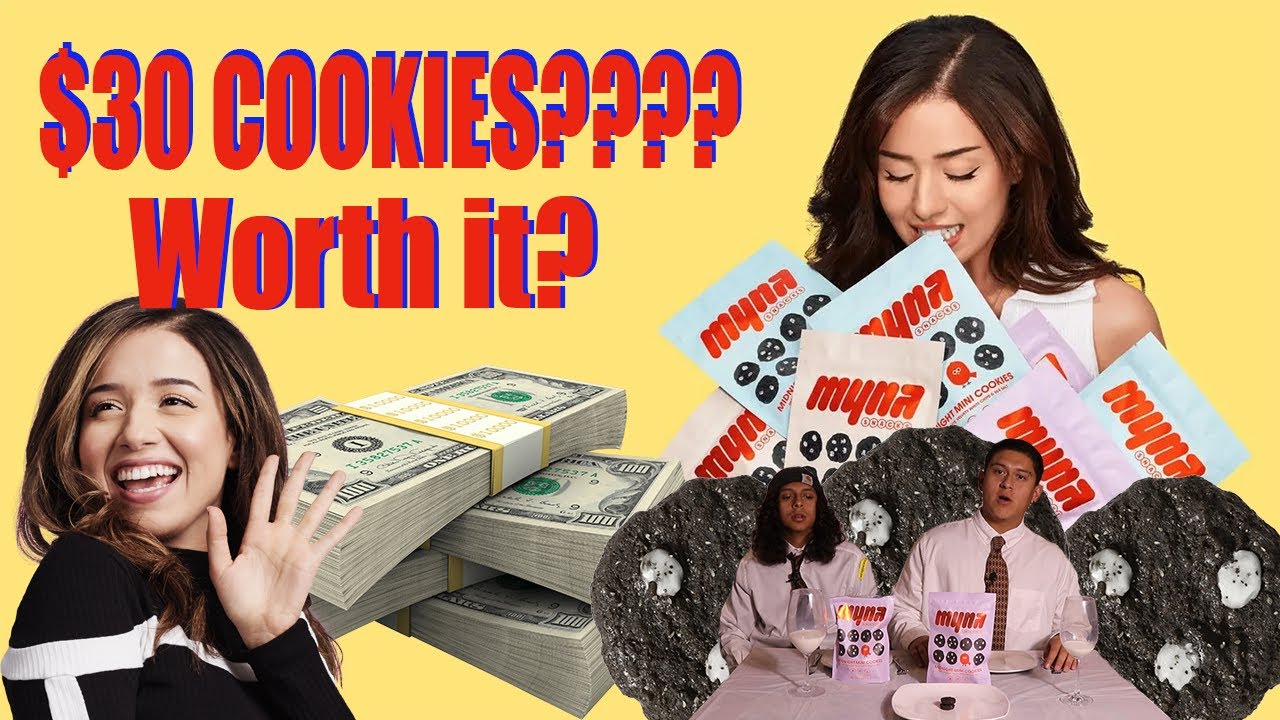 WE TRIED POKIMANE'S EXPENSIVE COOKIES...$$$ - YouTube