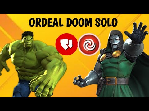 HULK IS POWERFUL : Grandmaster Ordeal Doom Soloed By HULK MCOC - YouTube