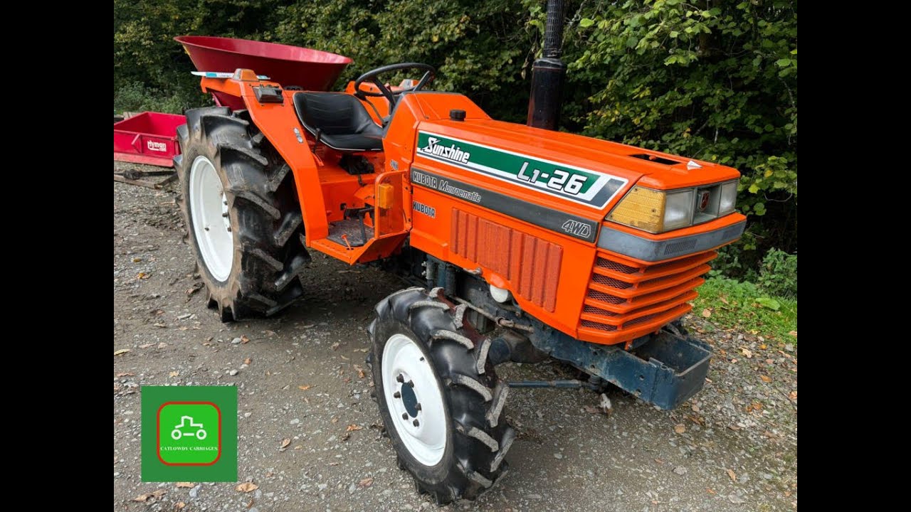 KUBOTA COMPACT TRACTOR SMALLHOLDER PACKAGE SOLD BY www ...