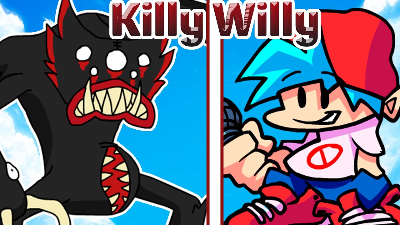 Friday Night Funkin' - VS Killy Willy (Poppy Playtime/FNF Mod Hard ...