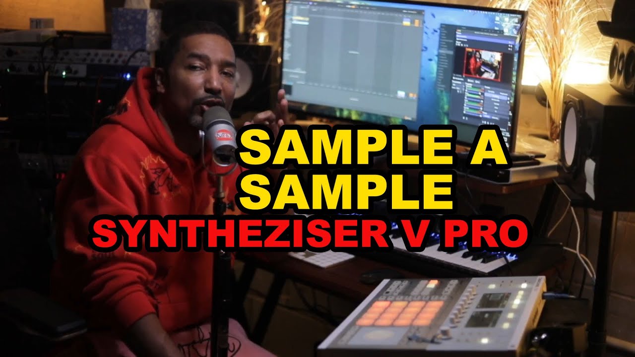 How to Sample a sample with Synthesizer V Pro in Ableton Live 12 - YouTube