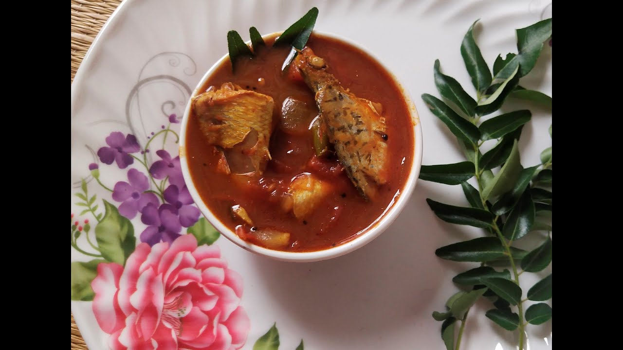 Meen Kulambu | Fish Curry | In Tamil |My Taste By Sharmila - YouTube