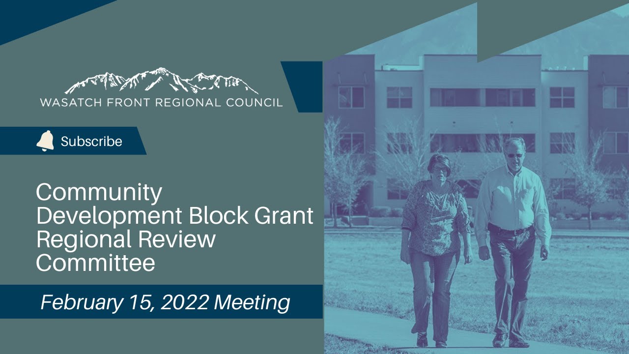 Community Development Block Grant Meeting - February 15, 2022 - YouTube