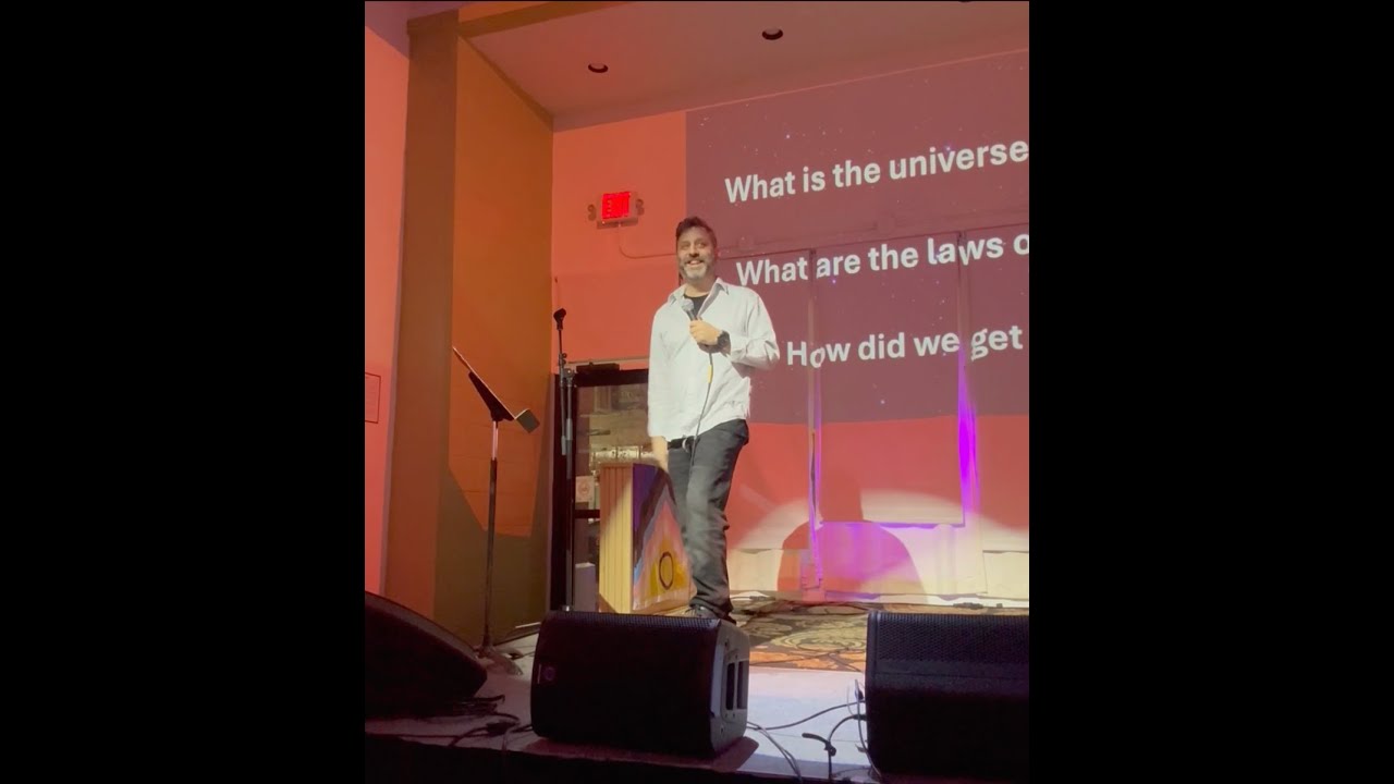 Ben Hooberman Pecha Kucha 2025 - Mysteries of the Cosmos - YouTube