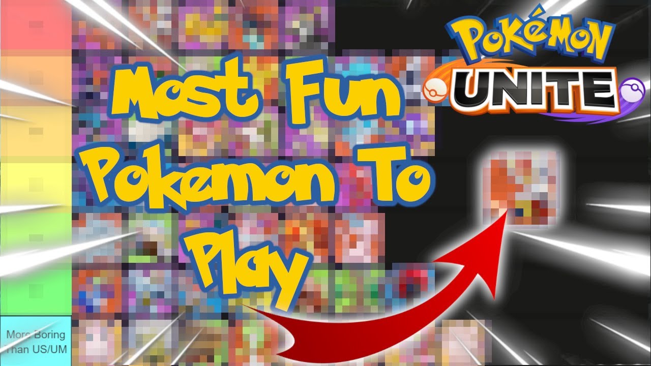 Most FUN Pokemon To Play In UNITE (Tier List Tuesday) - YouTube