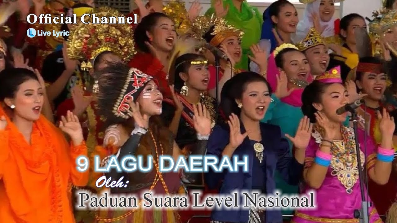 9 Lagu Daerah Terpopuler By Orkestra+Paduan Suara Nasional (Best ...