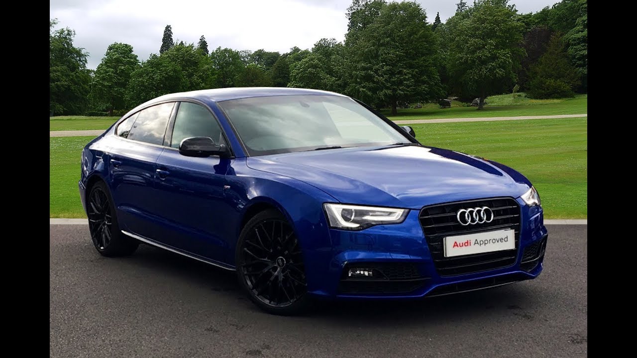 YC65VUM AUDI A5 TDI S LINE BLACK EDITION PLUS BLUE 2015, Bradford Audi ...