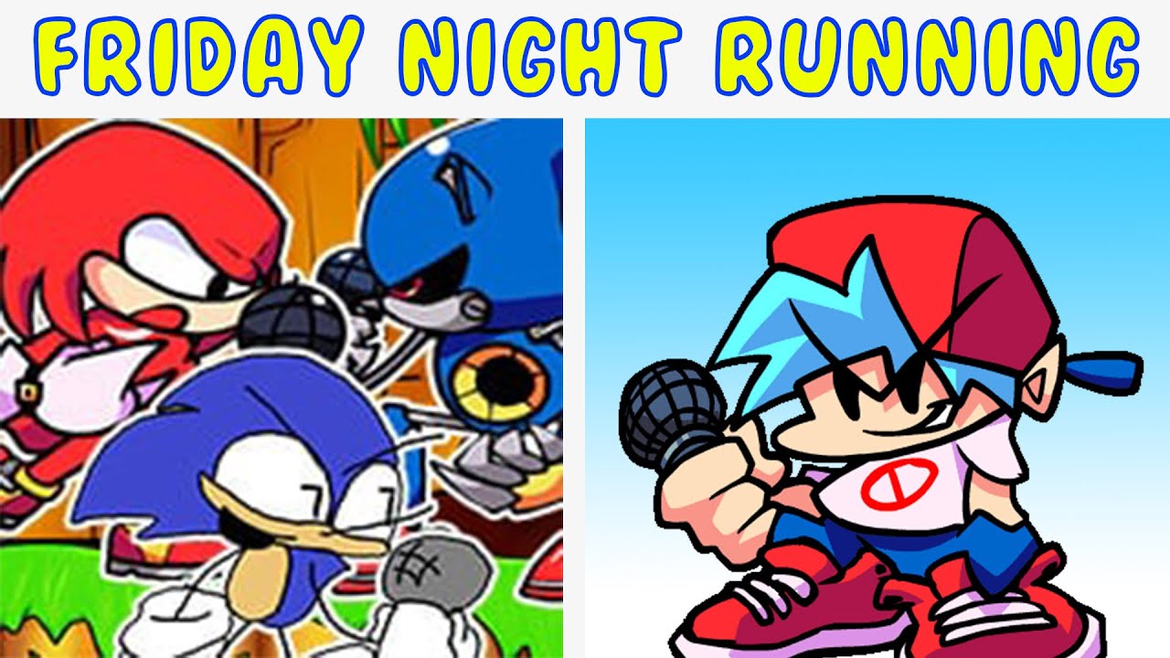 Friday Night Running vs Sonic ALL WEEKS (FNF MOD/HARD) - YouTube